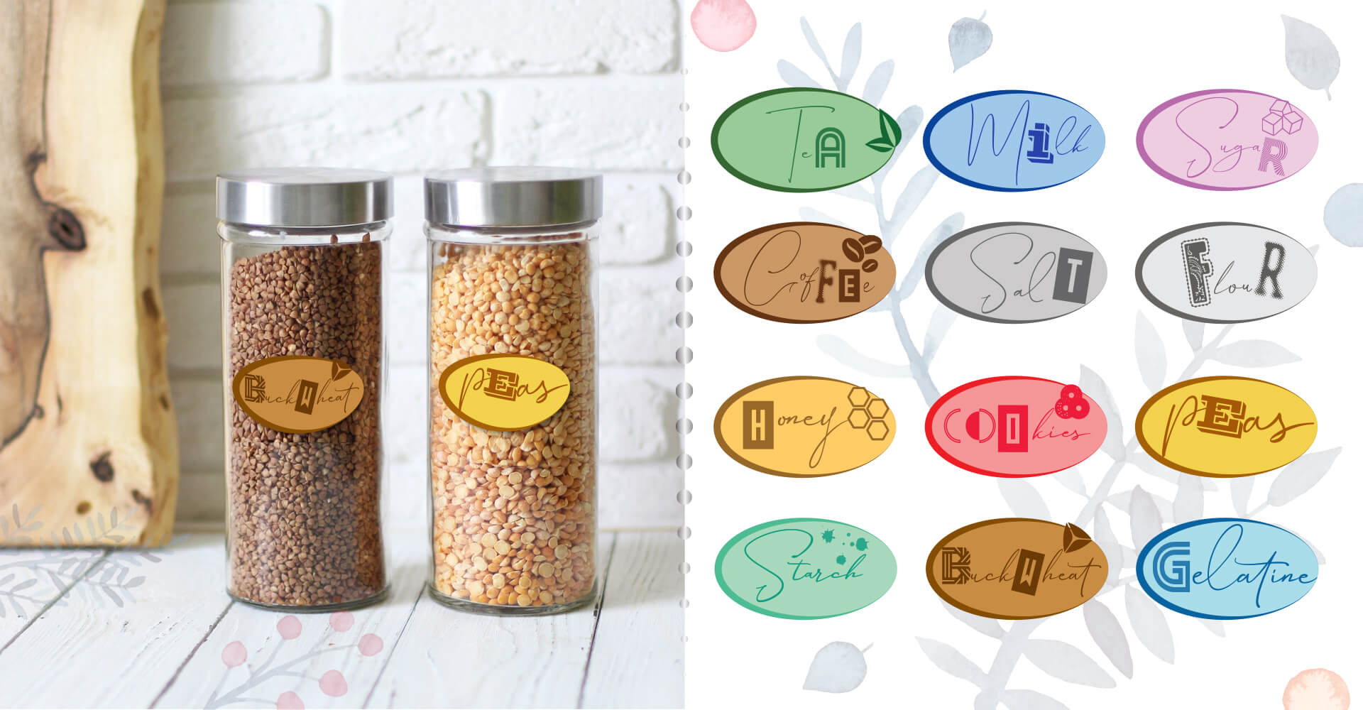 Set of Product Labels - LenaLime